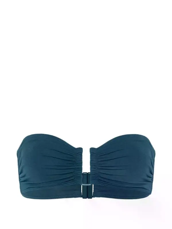 ERES Show Ruched Underwired Bikini Top - Blue
