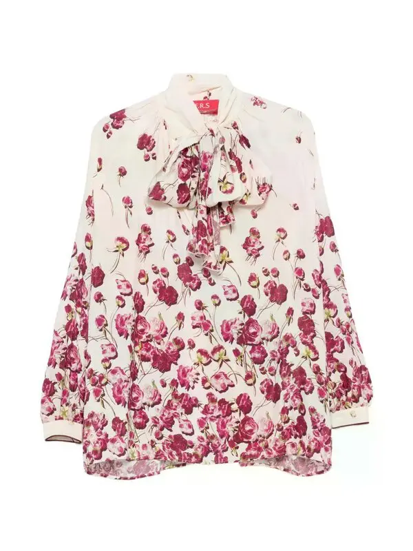 F.R.S FOR RESTLESS SLEEPERS Floral-print Blouse
