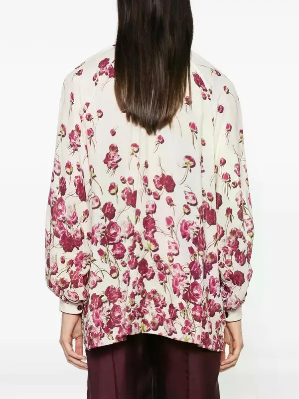 F.R.S FOR RESTLESS SLEEPERS Floral-print Blouse
