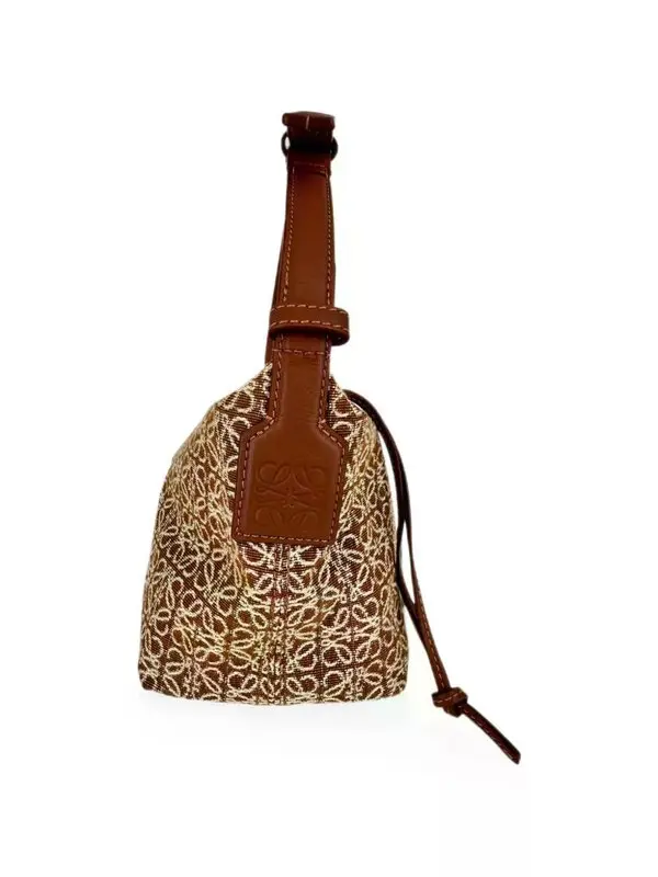 Loewe Anagram Jacquard Cubi Shoulder Bag