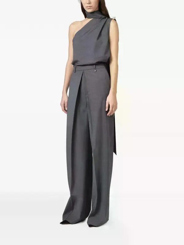 Giuseppe Di Morabito One-shoulder Crystal-embellished Top