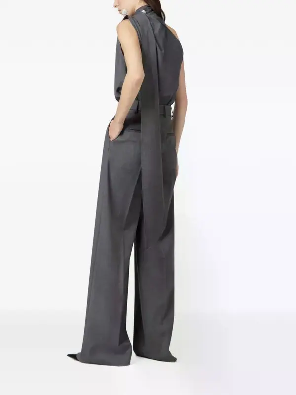 Giuseppe Di Morabito One-shoulder Crystal-embellished Top