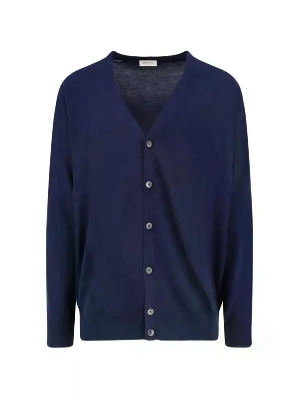 BRAMANI CASHMERE V-neck Button-up Cardigan