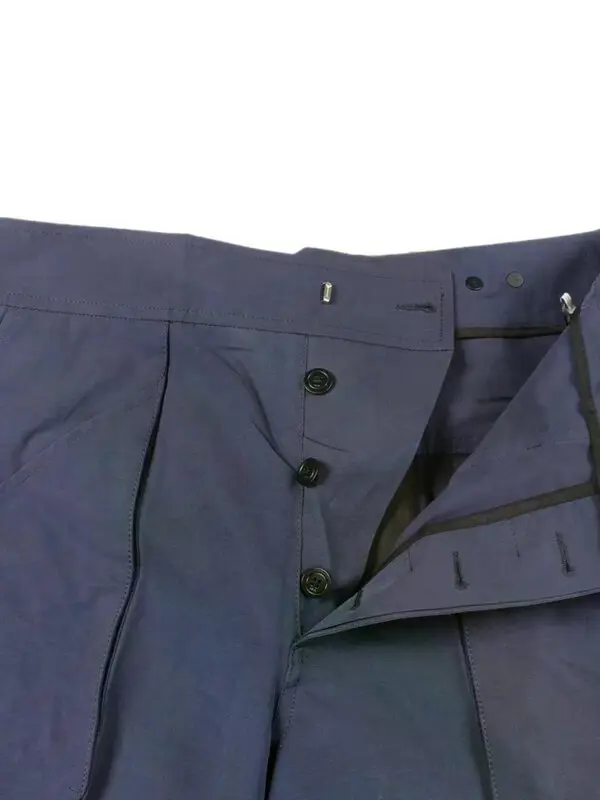 Dior Navy Cotton Cargo Trousers