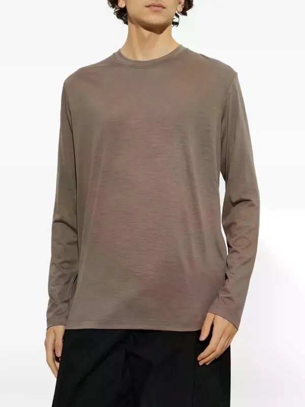 Sease Long-sleeve Wool T-shirt