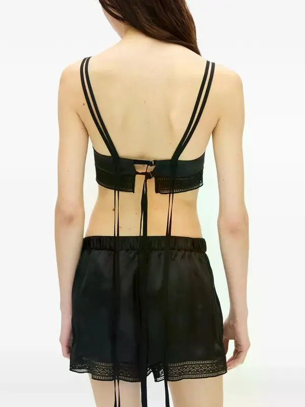 ANN DEMEULEMEESTER Xaja Lace-trim Bralette