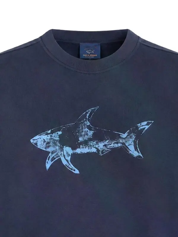 Paul & Shark Shark Print Sweatshirt