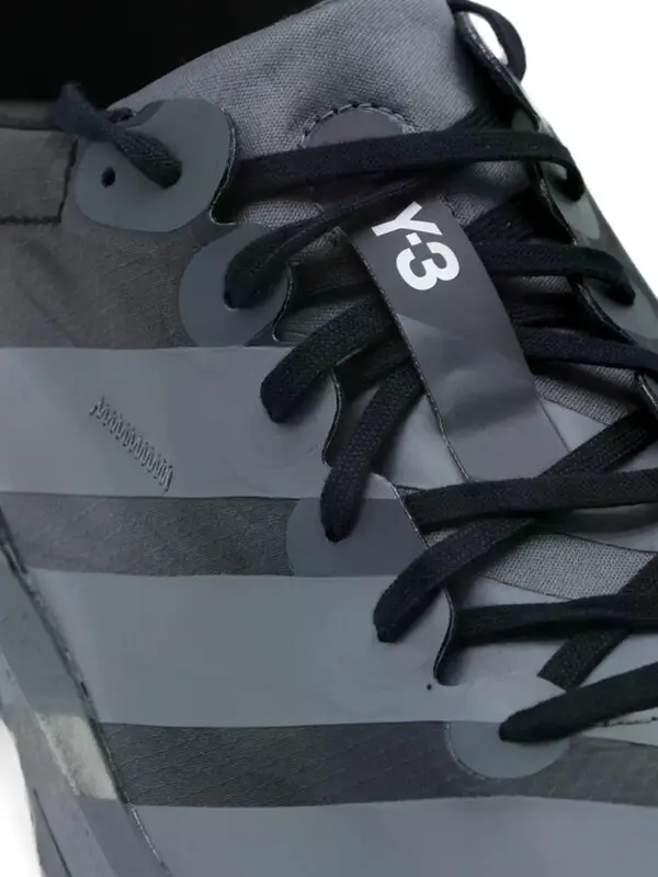 Y3 Signature-print Sneakers