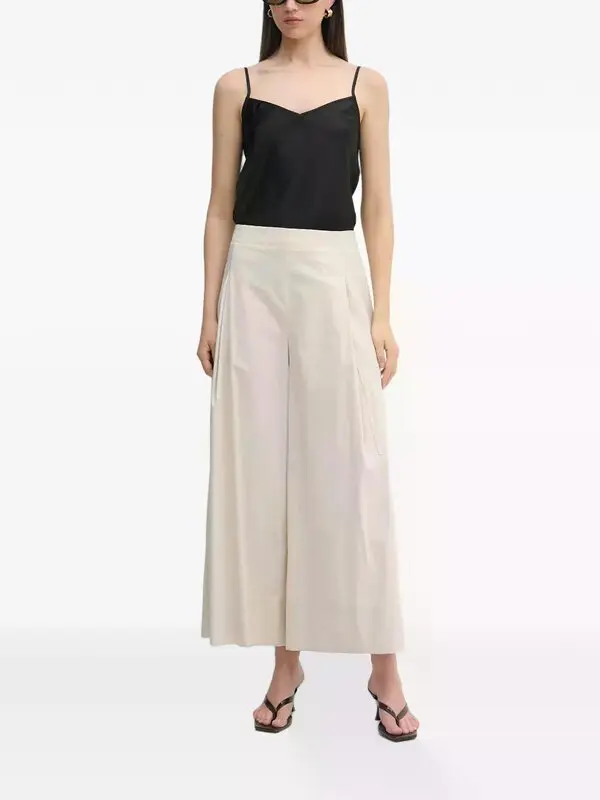 Joseph Ribkoff Patch-pocket Wide-leg Palazzo Pants