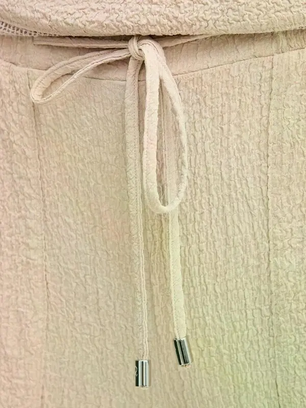 Joseph Ribkoff Crinkled Drawstring Palazzo Pants