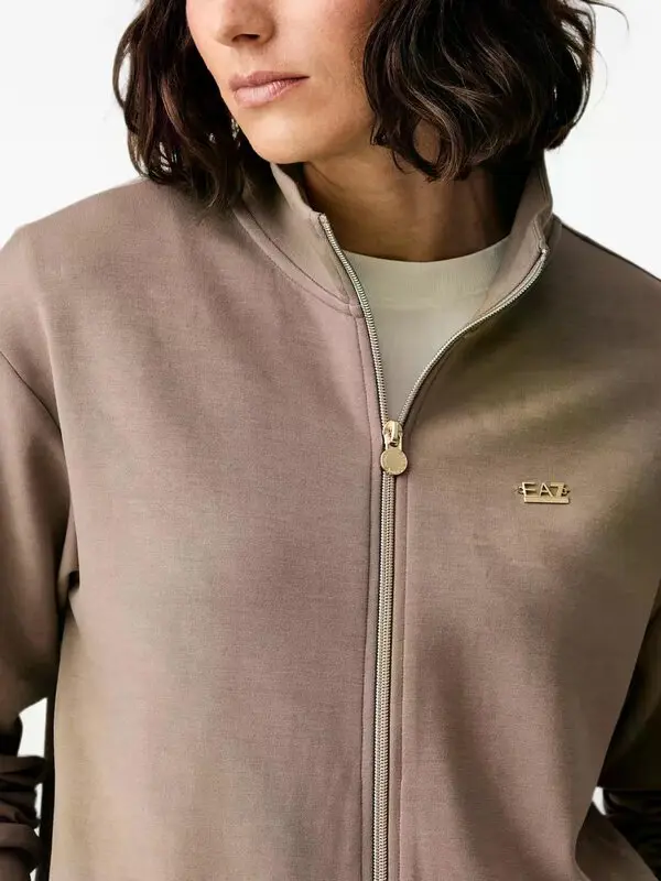 EA7 Logo-plaque Zip-up Track Jacket