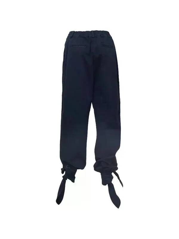 N°21 Tie-fastening Drawstring Cargo Pants