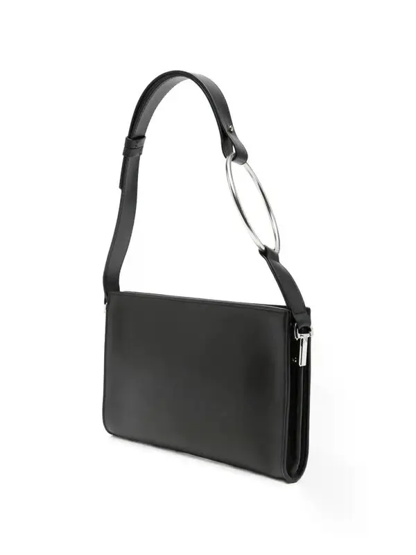 DONDUP Ring-handle Leather Tote Bag