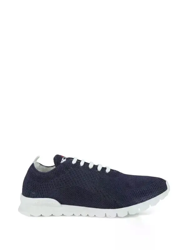 Kiton Fits Knit Sneakers - Blue