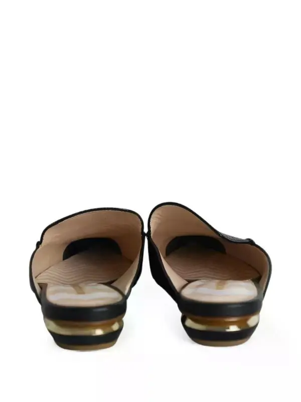 NICHOLAS KIRKWOOD Beya Pointed-toe Leather Mules