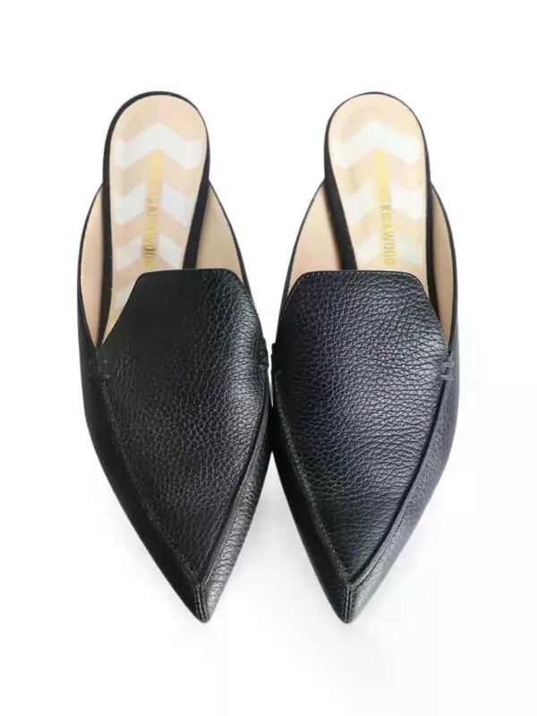 NICHOLAS KIRKWOOD Beya Pointed-toe Leather Mules