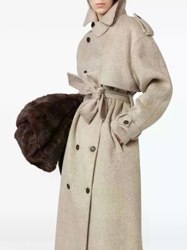 Giuseppe Di Morabito Double-breasted Belted Coat