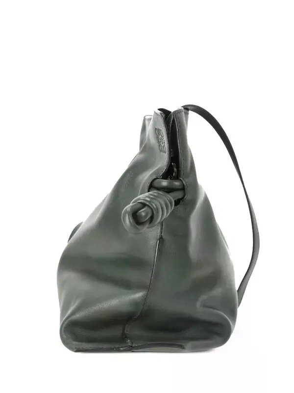 Loewe Flamenco Clutch Bag - Green