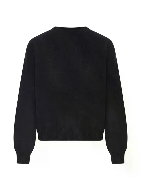 LISA YANG Crew-neck Ribbed-trim Sweater