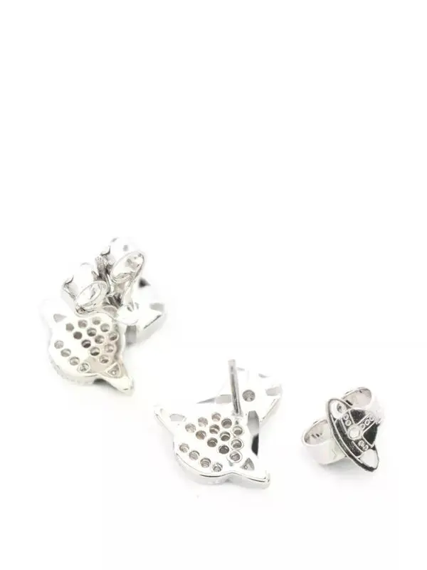 VIVIENNE WESTWOOD Tamia Rhinestone Earrings