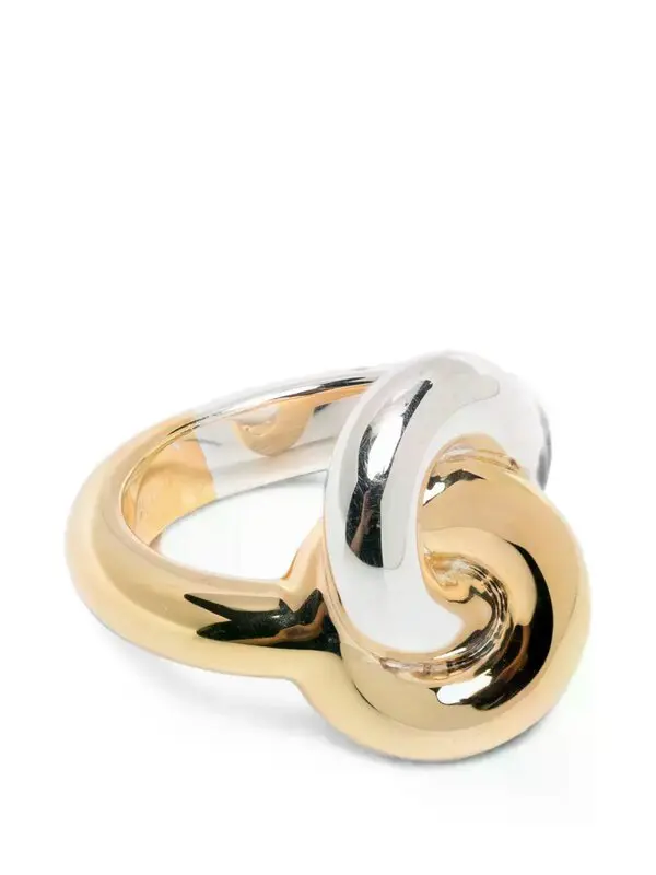 UNCOMMON MATTERS Cumulus Knot Ring - Silver