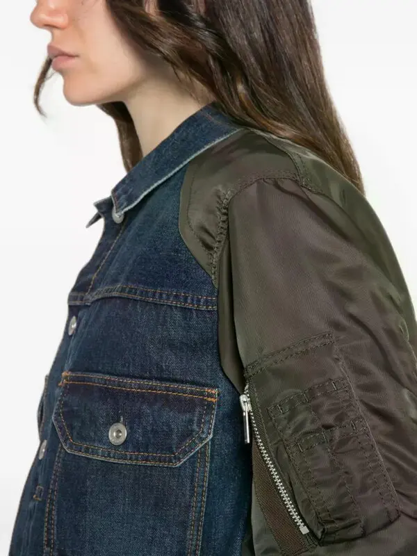 Sacai Zip-pocket Bomber Jacket