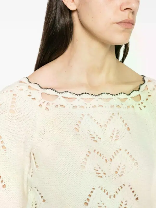 MARANT ETOILE Lua Sweater - Neutrals