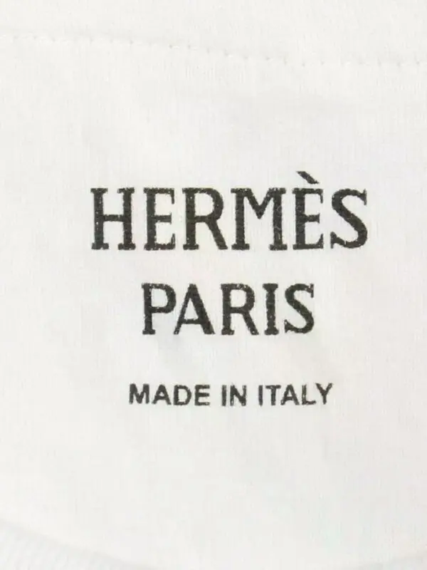 Hermès 2020s Mosaic Embroidered Patch Pocket Dress