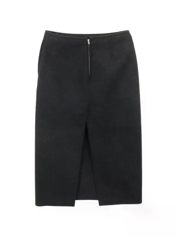 Gucci 2010s Zip-fastening Midi Skirt