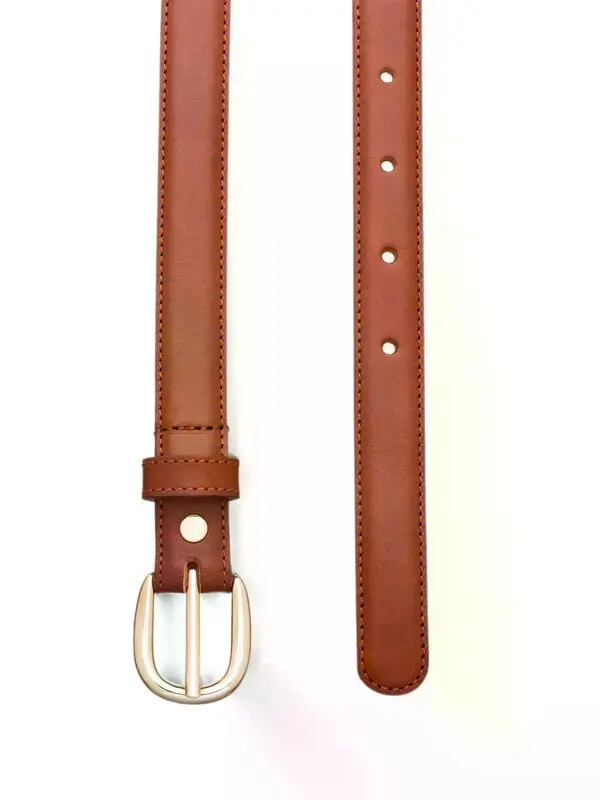 A.p.c. Rosette Leather Belt - Brown