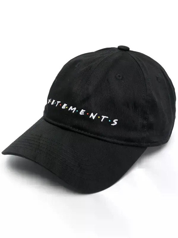 Vetements Friendly Logo-embroidered Baseball Cap