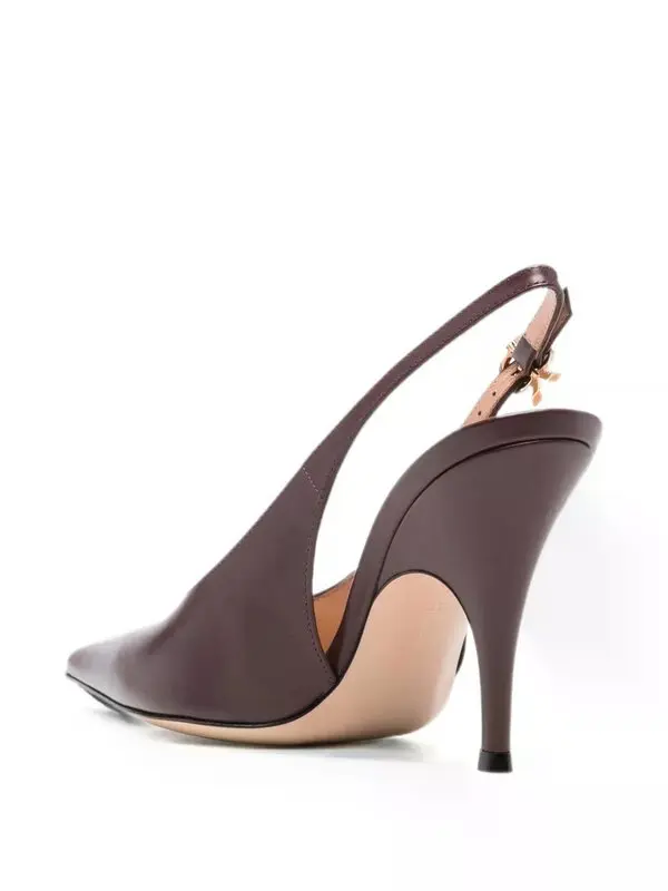 GIANVITO ROSSI Sofia Pointed-toe Mules