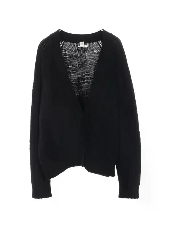 Hermès 2010s V-neck Wool Cardigan