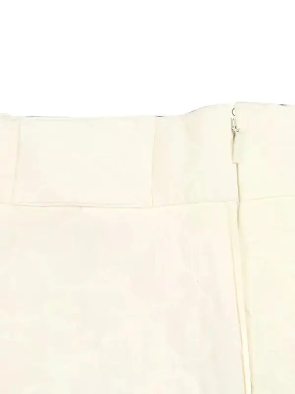 Fendi 2020s Quilting Silk Skirt