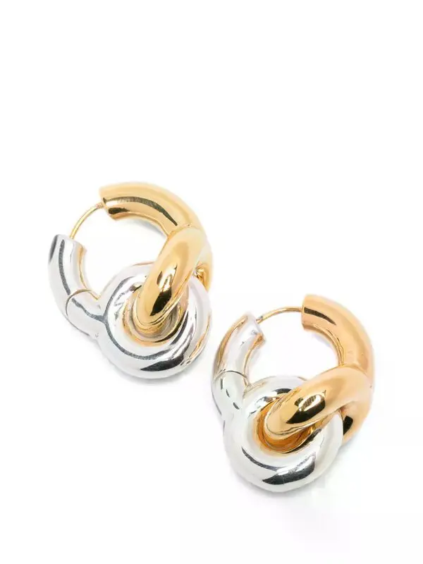 UNCOMMON MATTERS Mini Knot Creoles Earrings