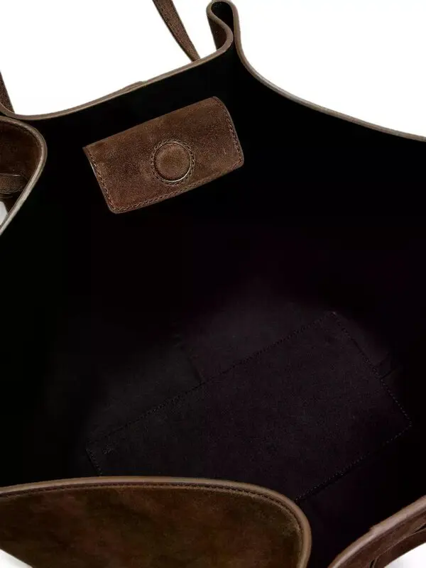 Yuzefi Mochi Suede Tote Bag - Brown
