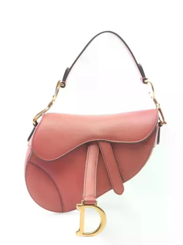Dior 2010s Mini Saddle Mini Shoulder Bag - Red