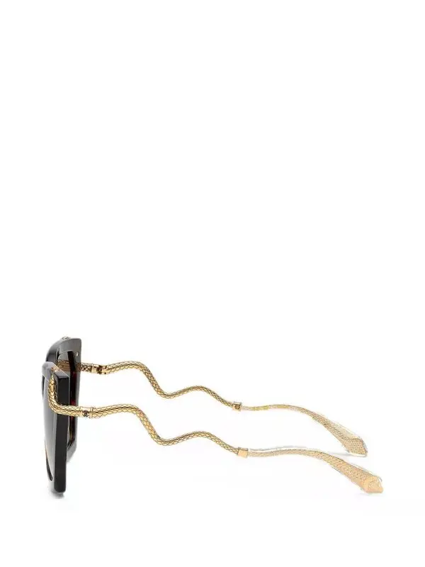Roberto Cavalli Snake-arm Sunglasses