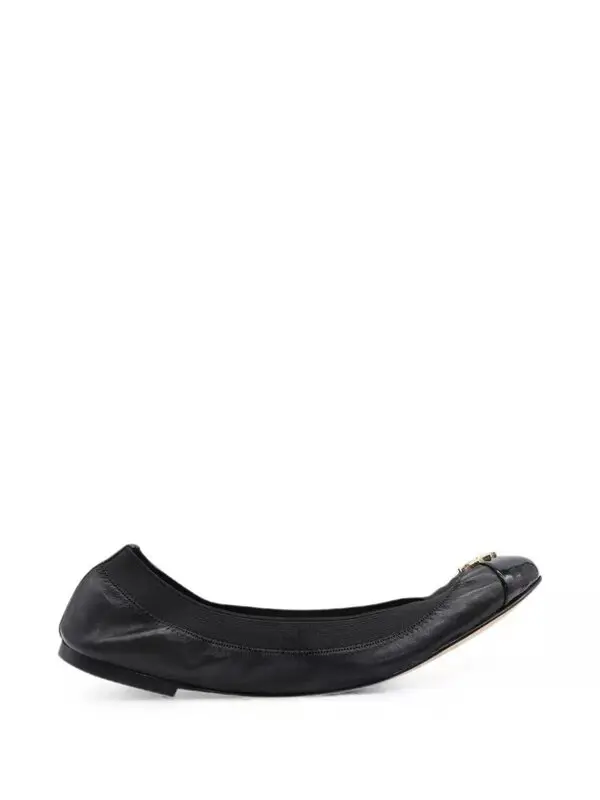 Tory Burch Jolie Cap-toe Ballet Flats - Black