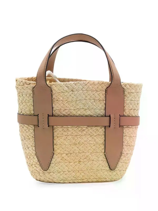 Helen Kaminski Lipari S Woven Raffia Tote Bag