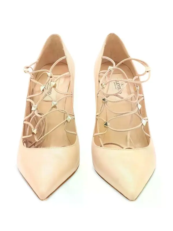 MARIO VALENTINO VINTAGE Gladiator Lace-up Pumps