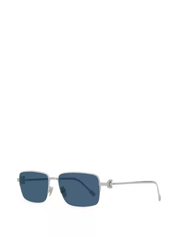 FRED Square-frame Sunglasses - Silver