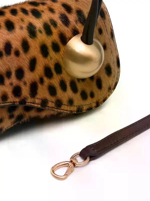 Cult Gaia Mini Kazia Leopard-print Crossbody Bag - Neutrals