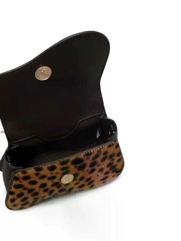 Cult Gaia Mini Kazia Leopard-print Crossbody Bag - Neutrals