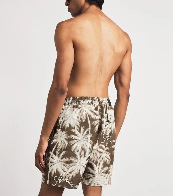 Amiri Palms Swim Shorts
