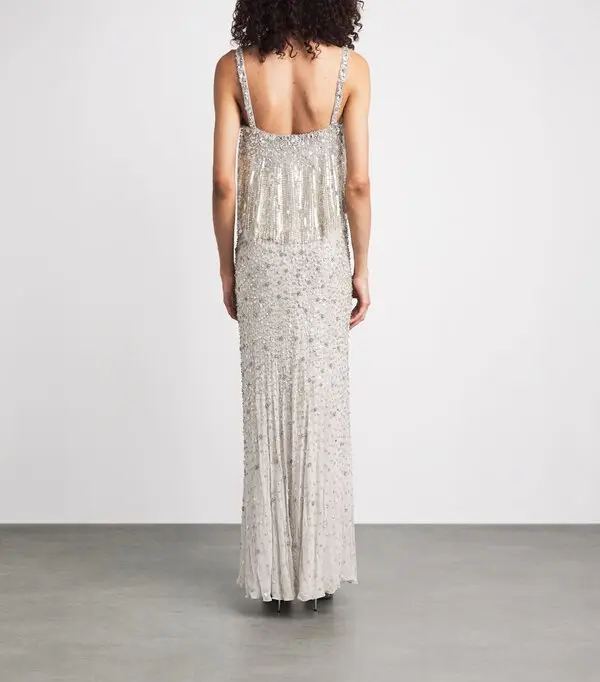 Jenny Packham Embellished Iris Gown