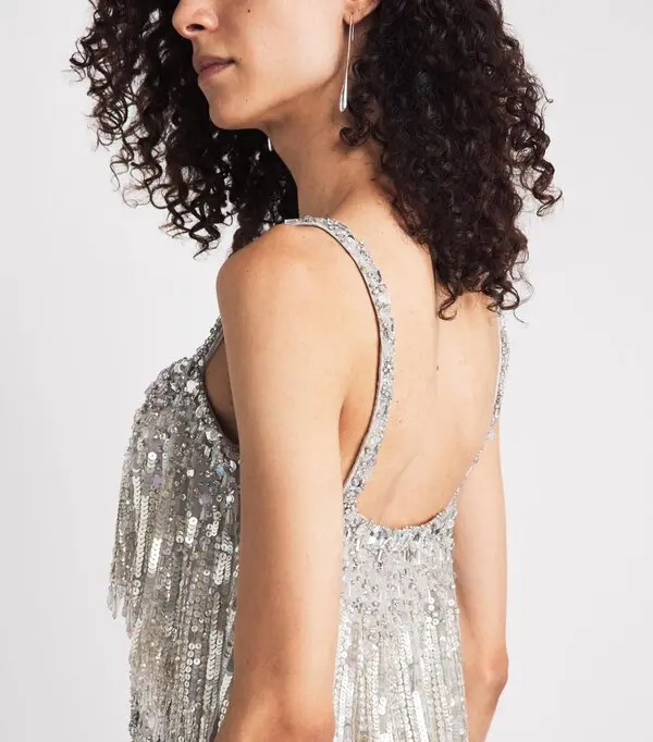 Jenny Packham Embellished Iris Gown
