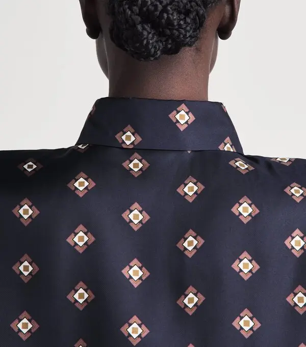 Max Mara Silk Printed Shirt