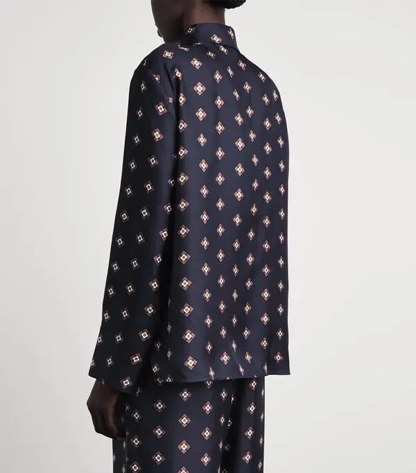 Max Mara Silk Printed Shirt