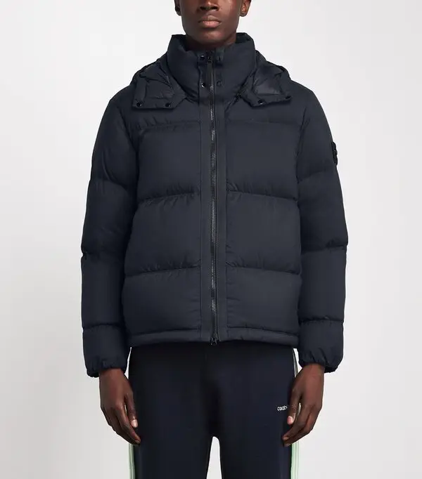 Stone Island Ripstop Down-padded Coat